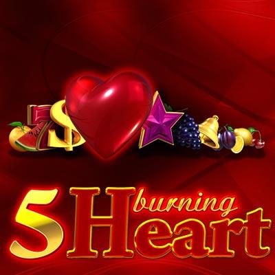 5 Burning Heart par Amusnet | Starcasino